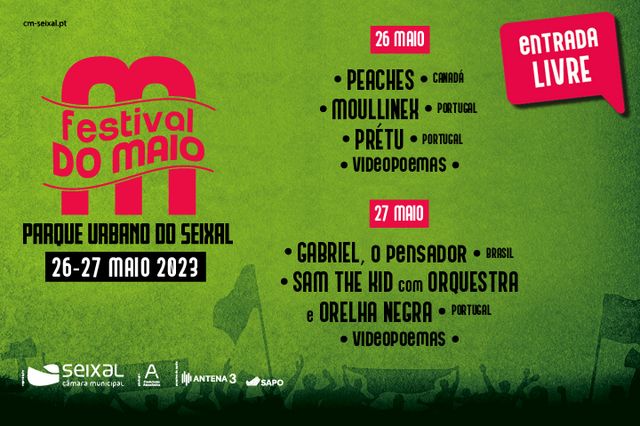 Festival do Maio 2023 | Câmara Municipal do Seixal