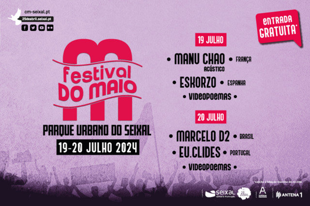 Festival do Maio 2024 | Câmara Municipal do Seixal